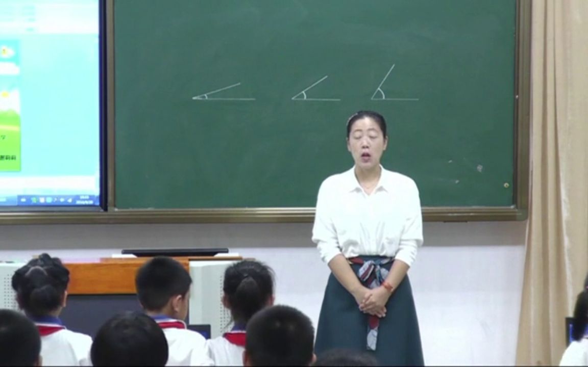 北师大版小学四年级数学上册_角的度量(一)-张老师优质课视频获奖课件