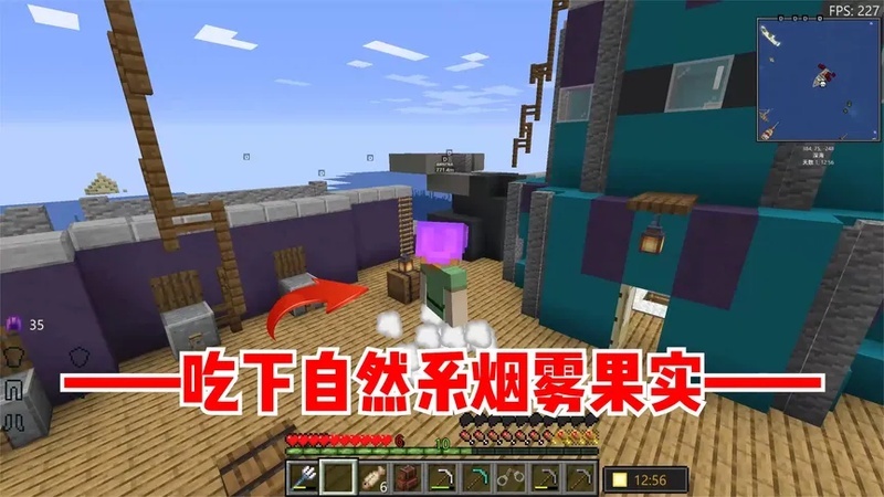 我的世界海贼王生存4:吃下自然系烟雾果实!