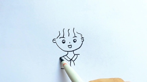 老师怎么画?老师简笔画,教师节简笔画,儿童画,创意简笔画