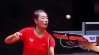 乒乓球:左手!侧下旋!丁宁这球谁接的了呀!?