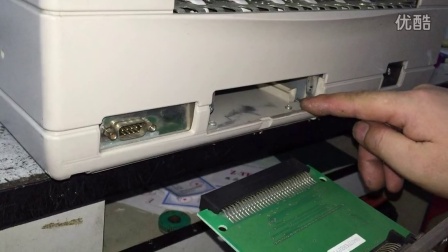 scenesun 南天PR2E打印机 更换usb并口板接口板视频演示