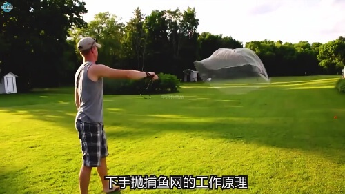 捕鱼网为什么能捕到鱼它的工作原理是怎样的看完视频你就懂了科普渔网捕鱼