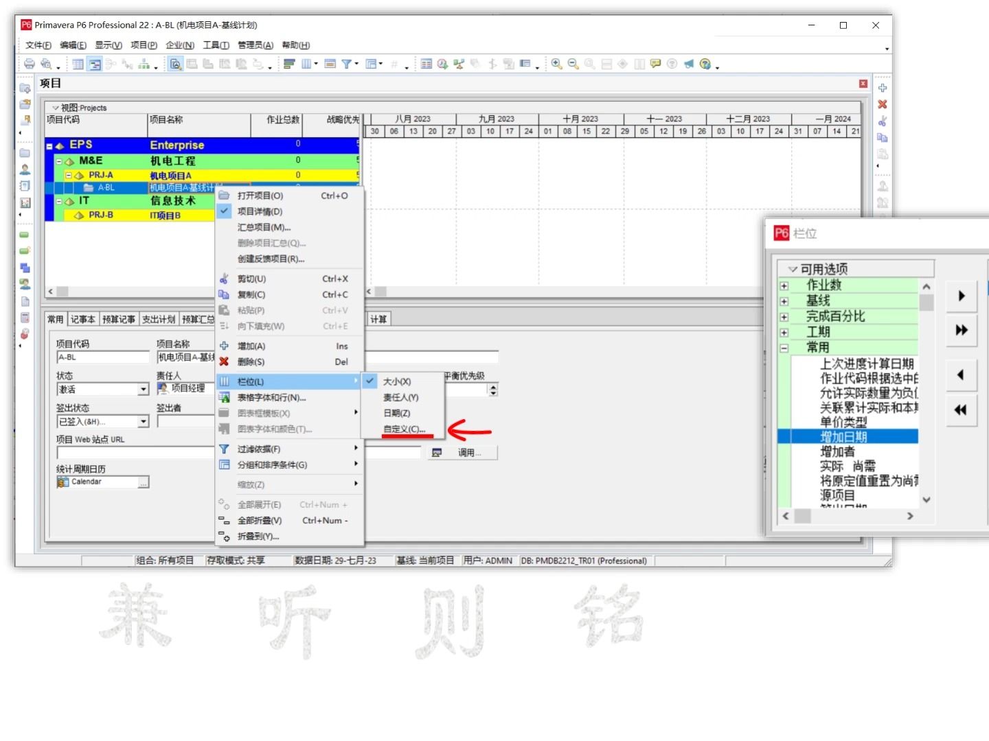 06 创建一个项目-Oracle Primavera P6 按部就班实战精解(基础篇)