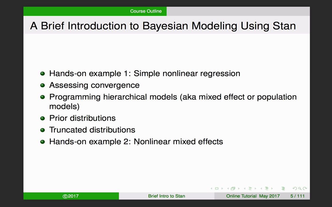 R做贝叶斯模型1_ A Brief Introduction to Bayesian Modeling Using Stan ...