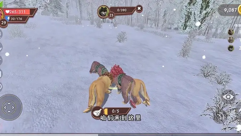 狮子模拟器:寻找雪豹,野猪,雪狼