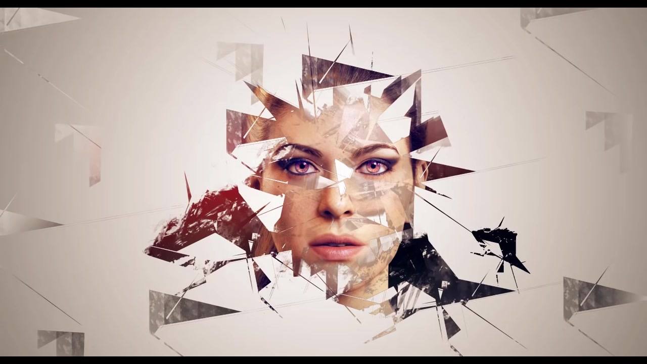 PS教程-碎片效果