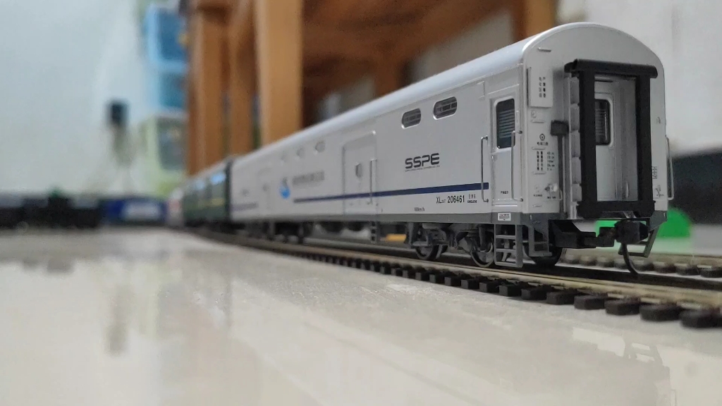 7月15日火车模型运转