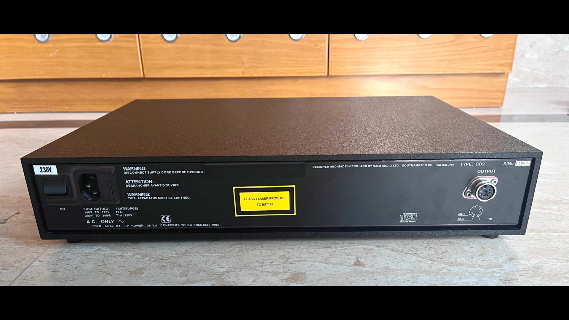 英国产铭naim audio CD2 纯CD机 抽屉式光盘经典播放器