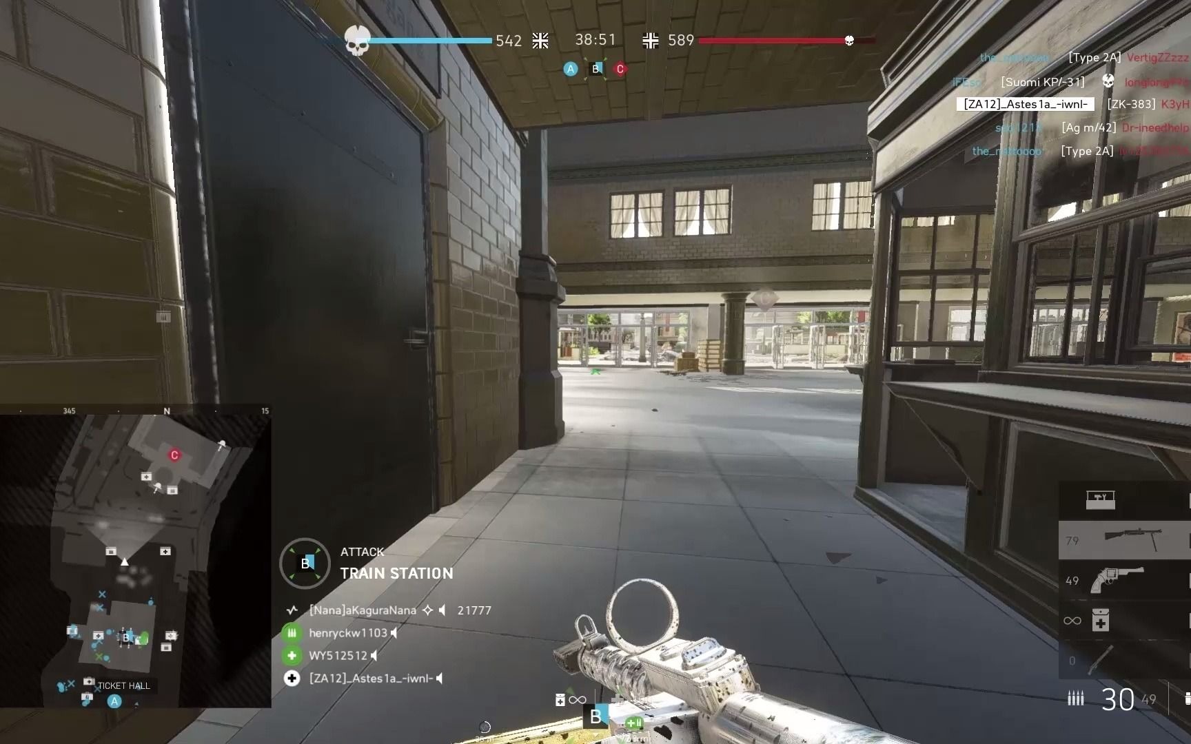 【战地5】绕后逛街长连杀,杀了多少我也不知道