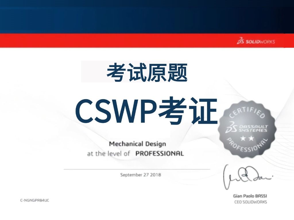 【CSWP真题】别瞎刷题了!CSWA与CSWP其实很简单 2024最新...