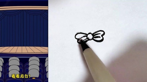 1753. 这是音乐会吗?创意简笔画,少儿创意美术