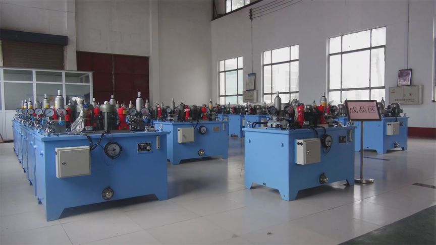 矿用绞车液压站出厂测试-《豫兴煤机》