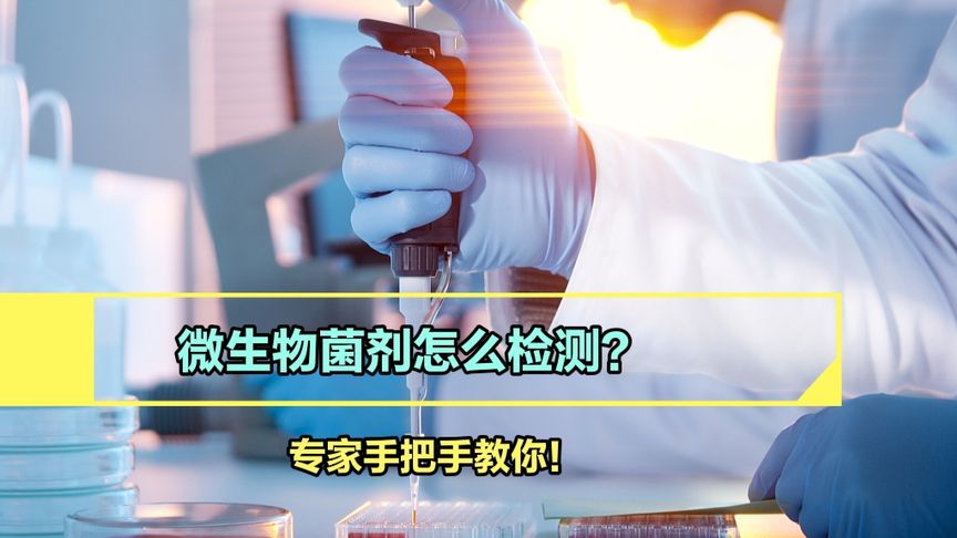 [干货]微生物所专家手把手教你怎么进行微生物检测!