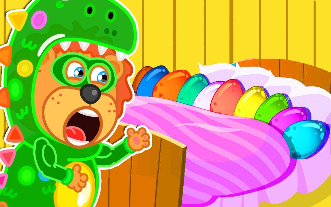 小狮子动画:小狮子学习数数,从一到十,能成功吗?