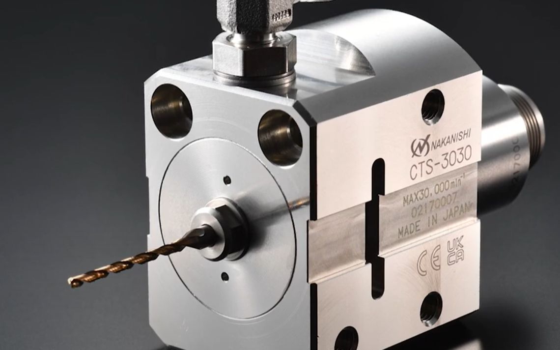 雕刻机钻不锈钢1mm小径深孔,如何避免断刀?加装中心出水电主轴CTS...