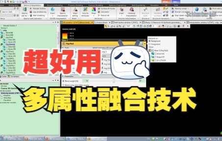 Petrel多属性融合技术