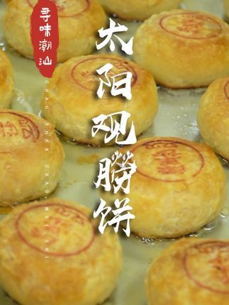 ...近一个世纪的太阳观朥饼,将这份不变的匠心,化作新潮流情怀 #dou来...