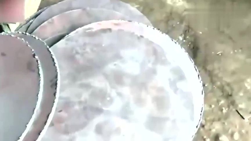 实拍螺旋叶片制造过程,原来是这样切割出来的,解开我多年疑惑!