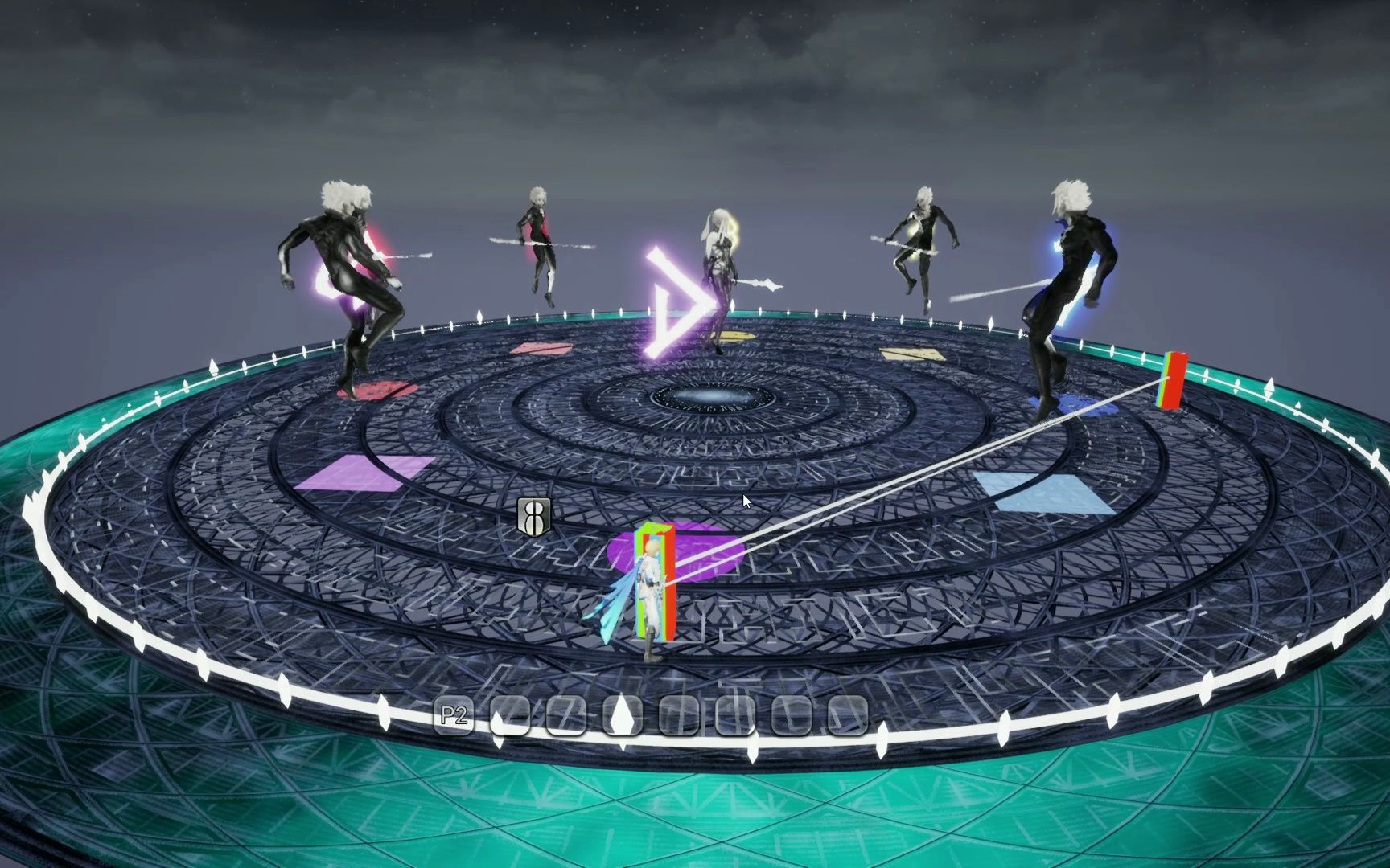 【FF14】绝欧米茄P2一运模拟器