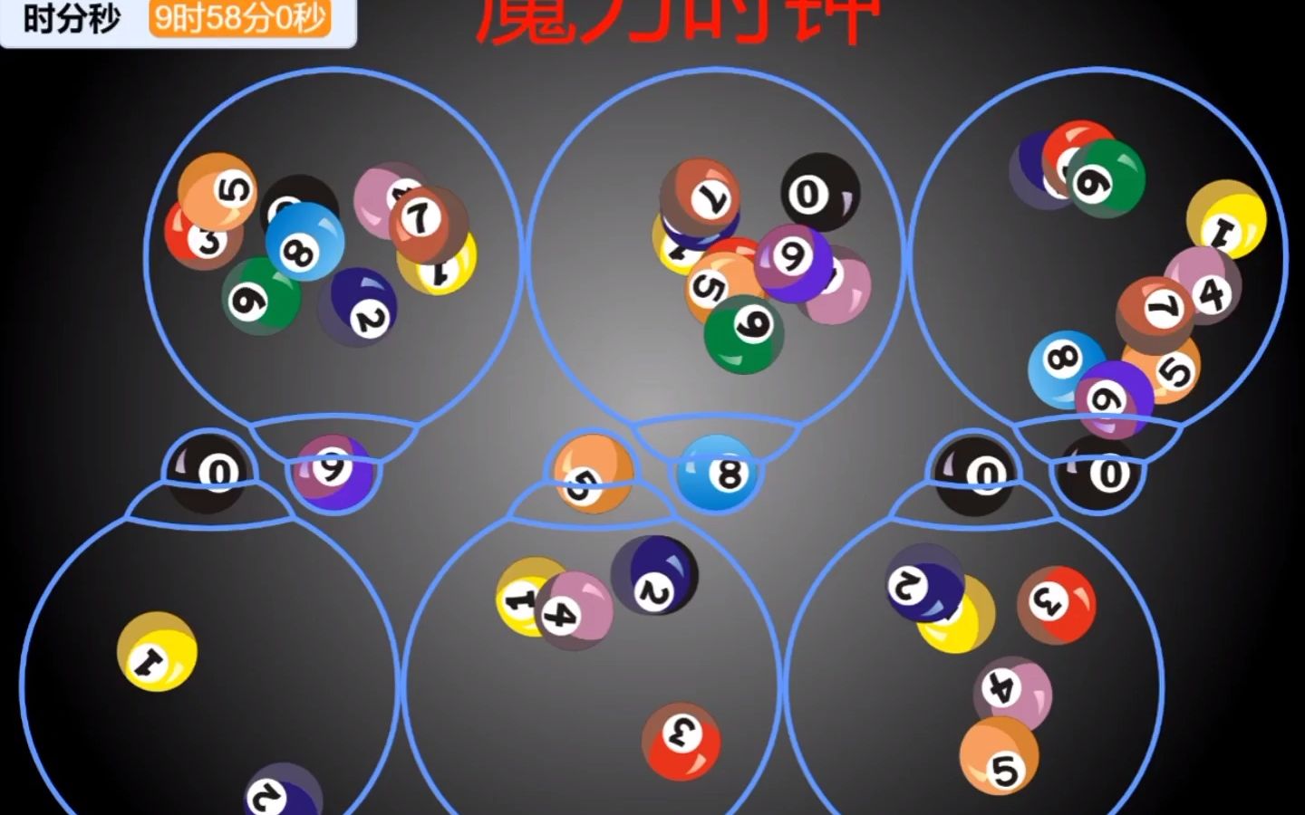 Scratch制作的魔力时钟