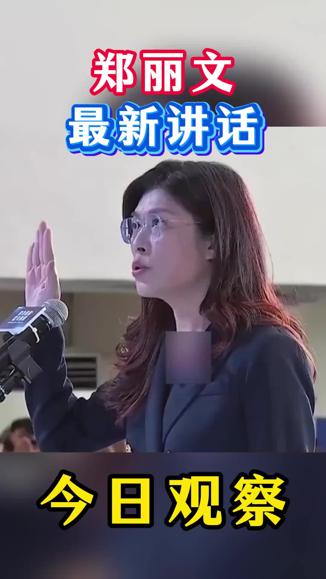 #台湾 #台湾郑丽文 #大陆#台湾