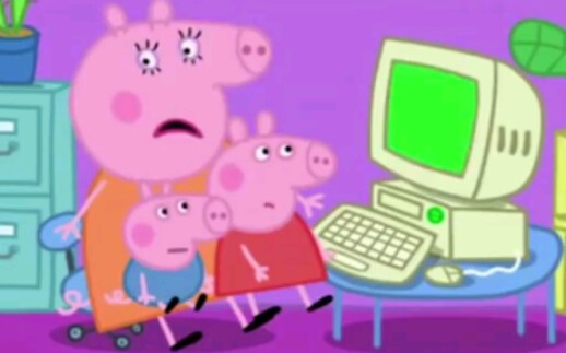 【YTP】小猪佩奇的电脑病毒中装入了红色地带