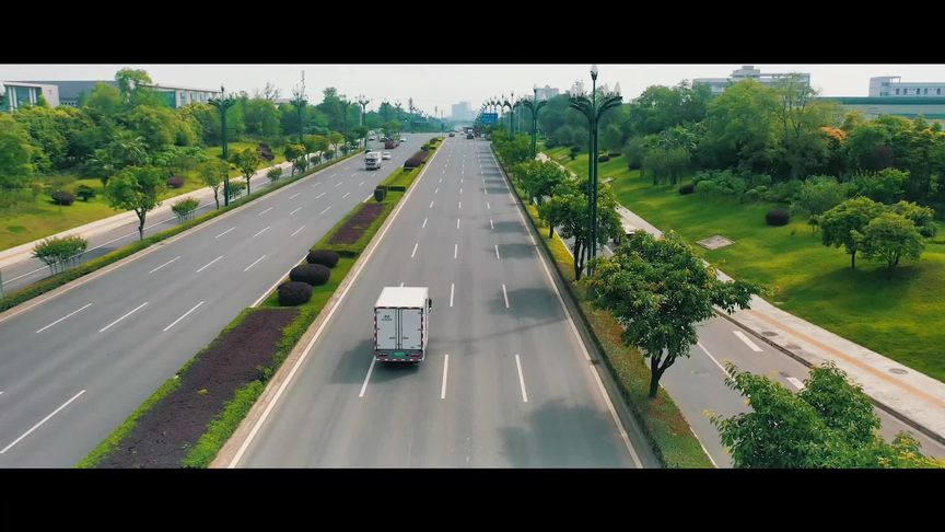 #现代商用车家族 泓图EV新能源卡车 城市物流首选