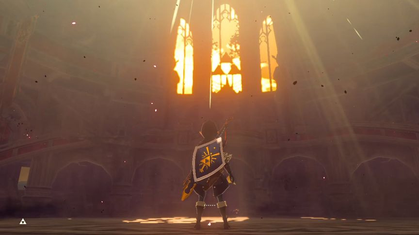 塞尔达传说旷野之息 你们当公主的是负责被人救的么?