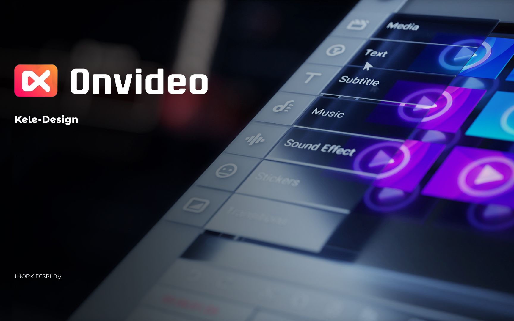 快手云剪Onvideo概念演示动画