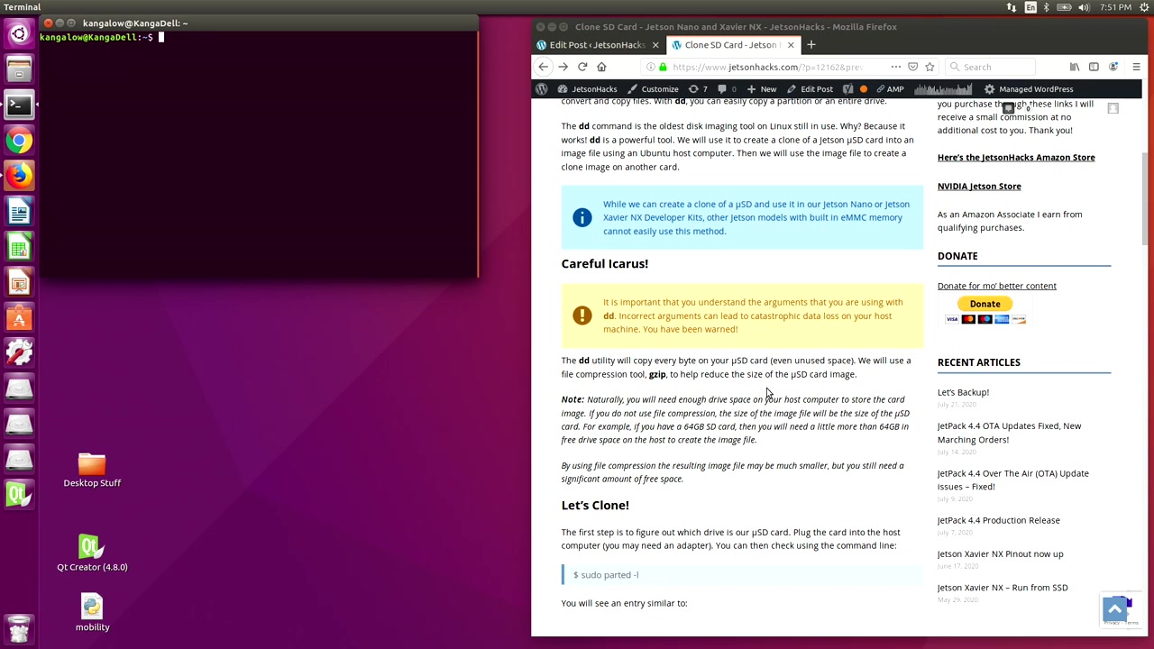 如何备份Jetson Nano 和 Jetson Xavier NX TF卡