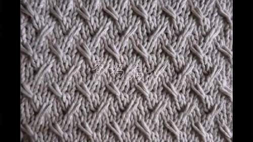 零基础也能织!这6款绝美棒针花样让你秒变编织达人