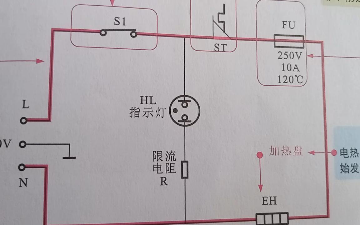电子器件电热水壶电路