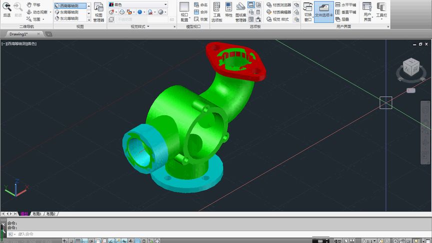 CAD三维绘制,CAD立体图制作,CAD设计
