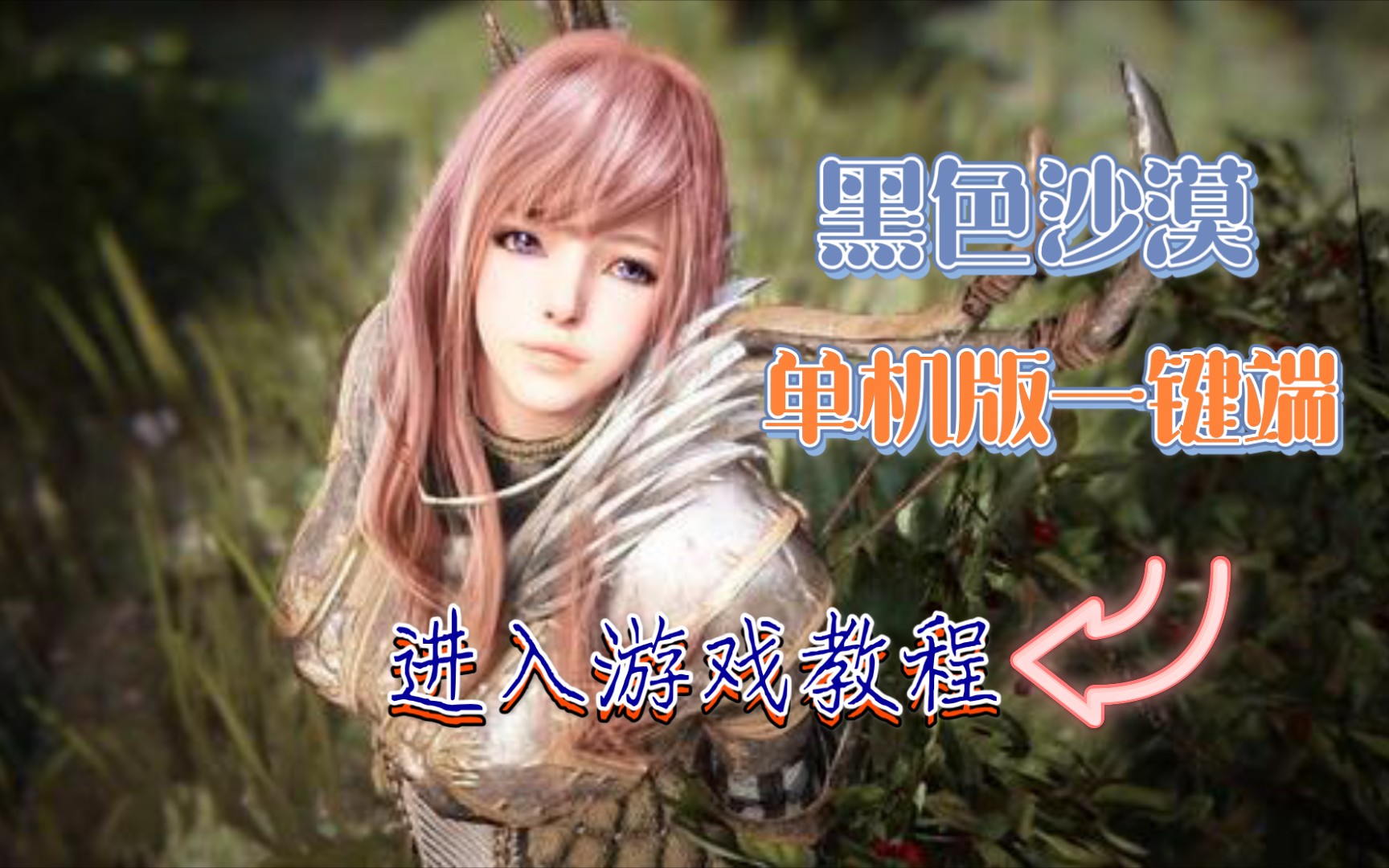 【黑色沙漠】单机一键端进入游戏教程。