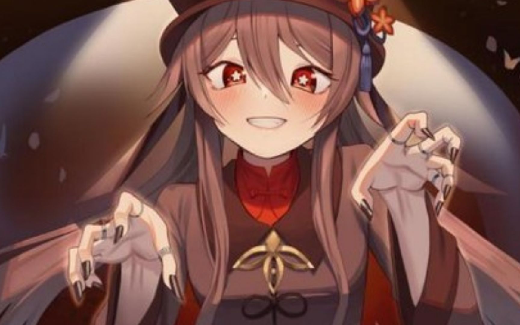 【板绘教程】《原神》胡桃绘画过程