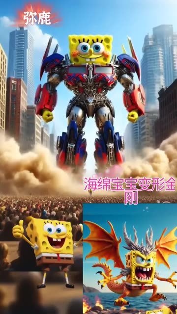 海绵宝宝变形金刚