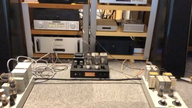 西电101D前级(WE 101D preamp)+ WE 300B单端(WE 300B SE amp)...