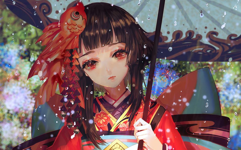 轻微课-ps怎么设计动漫人物发型?-古风画中人ps教程 武侠古风ps教程 ...