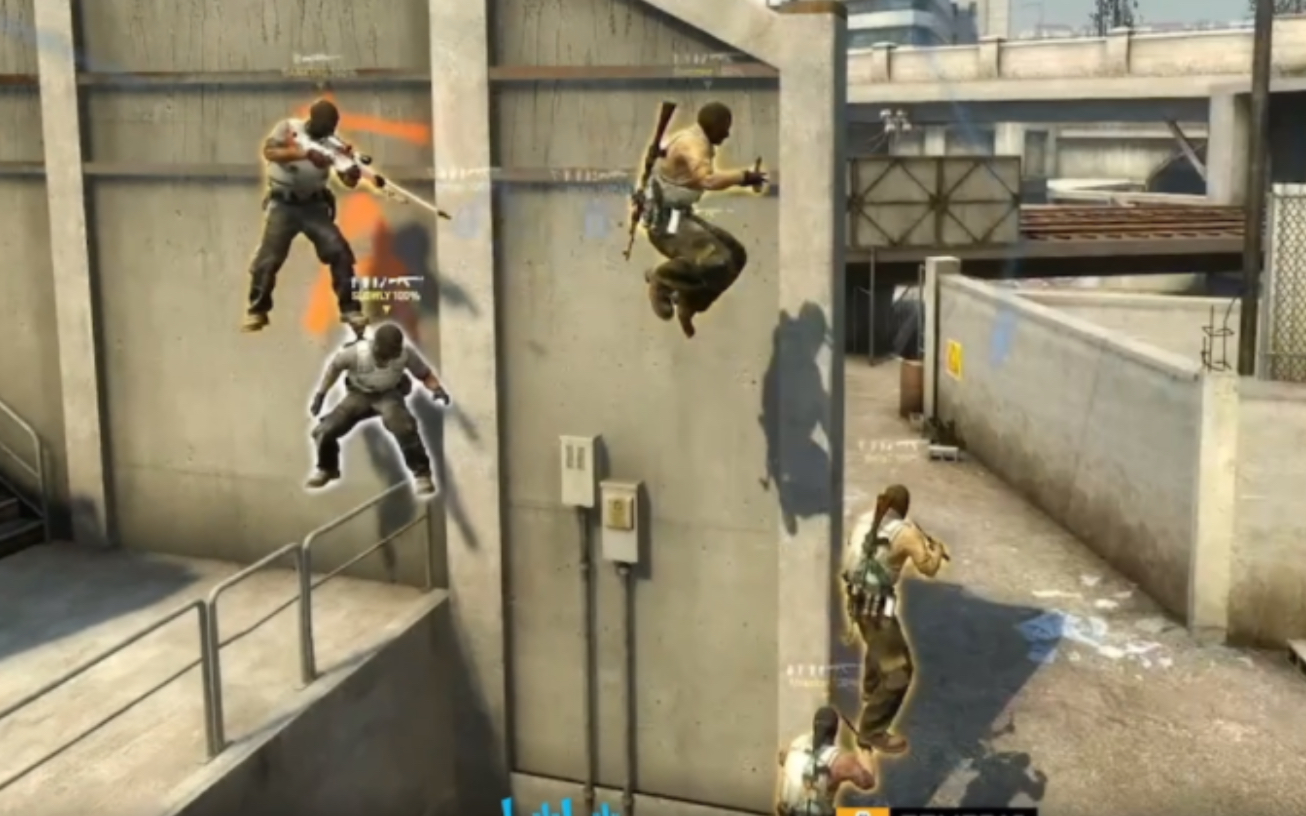 蛋总四架,光速首杀_CSGO_精彩集锦