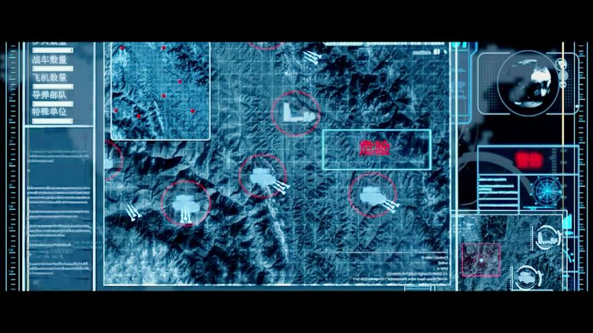 现代战争就是信息化战争,看得过瘾!