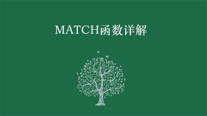 20210315-MATCH函数详解