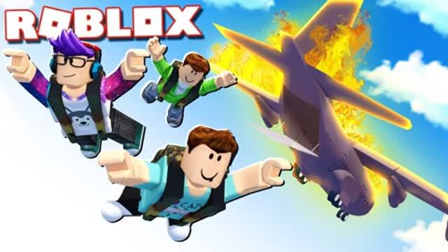 小飞象Roblox空难模拟器紧张刺激跳伞生还