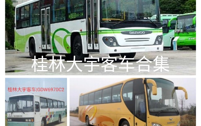 桂林大宇客车合集