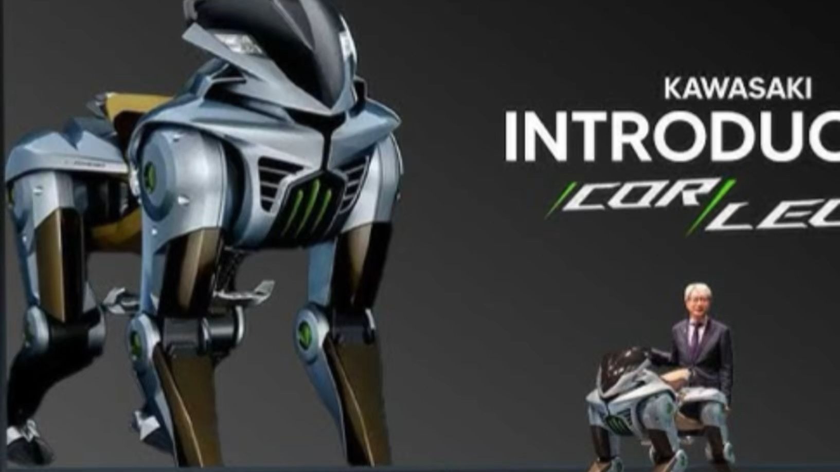 川崎发布全球首款新的四足机器人