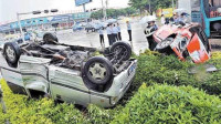 路上撞坏绿化、护栏,到底要赔多少钱?事关每位车主利益,都看看
