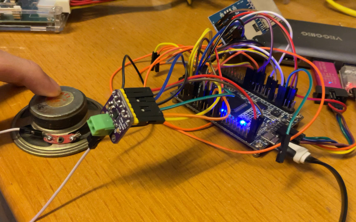 【stm32】使用max98357a功放播放wav音频