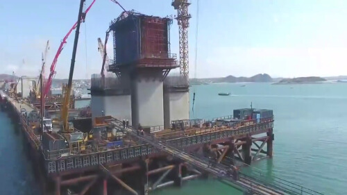 跨海大桥是如何建造的?中国不愧为世界桥梁之父,太不可思议了