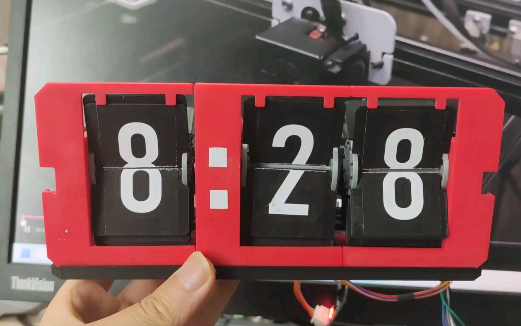 复刻arduino翻牌时钟,附文件地址