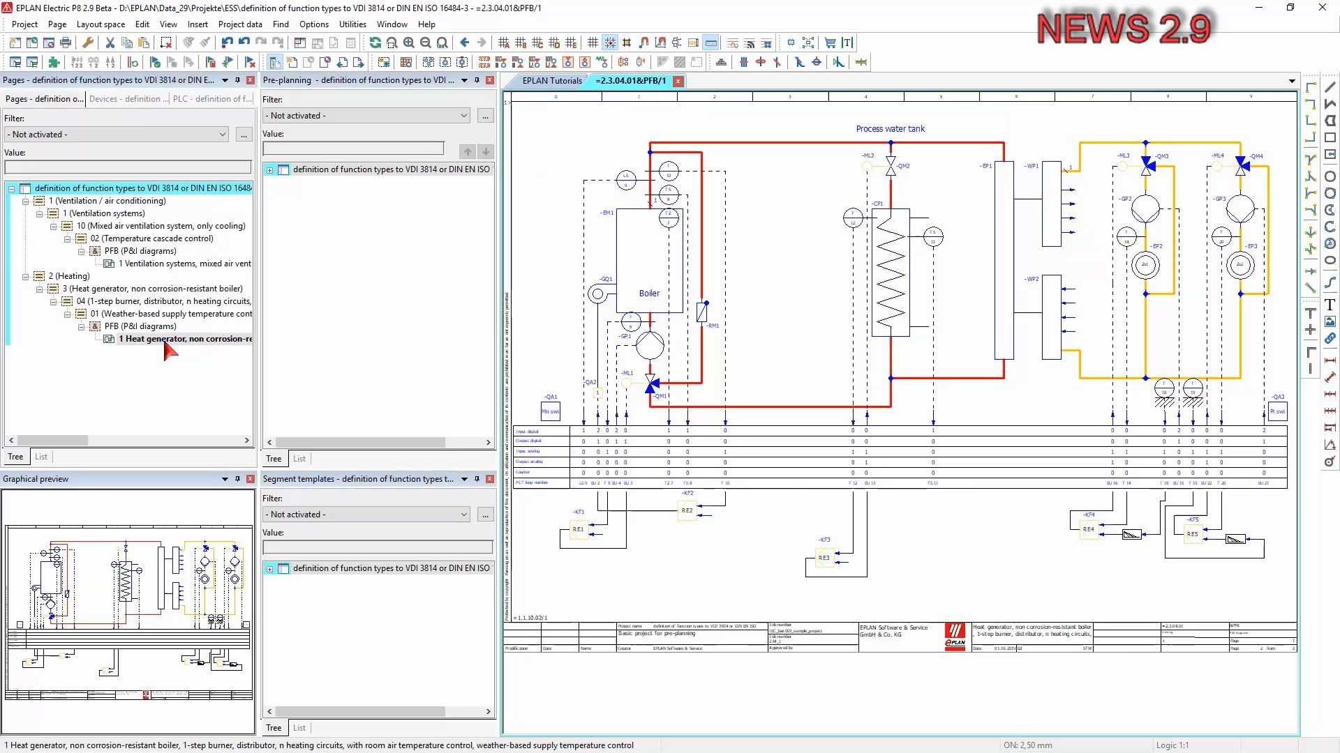 EPLAN2.9新功能亮点 - 在楼宇自动化设计中的应用,将暖通P&ID与...