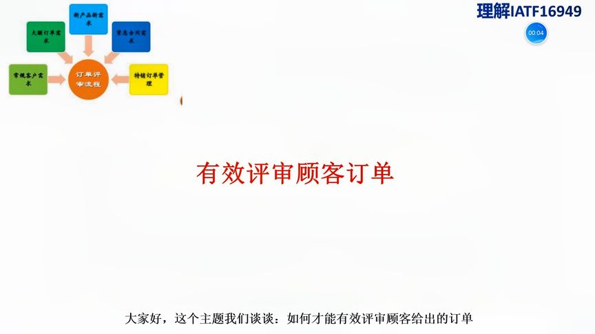 订单评审如何才能有效执行—IATF16949理解